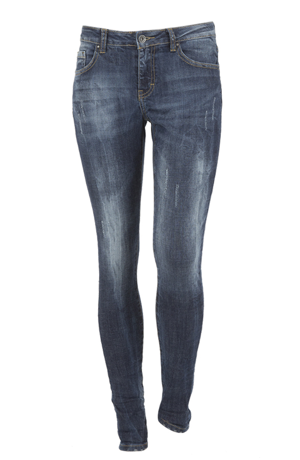 Dark Denim Scratch Jeans | Fashion Musthaves