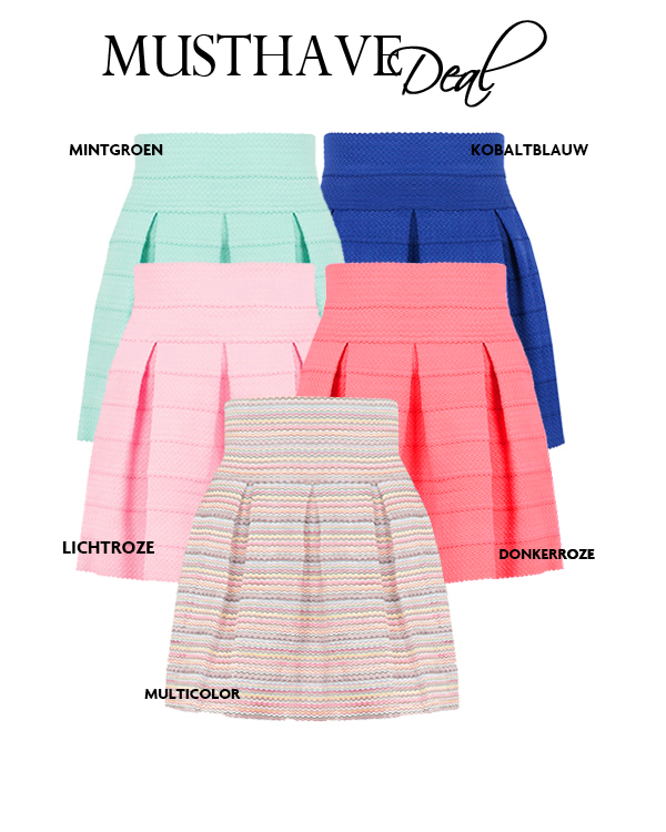 Musthave Deal Scuba Rokken | Fashion Musthaves