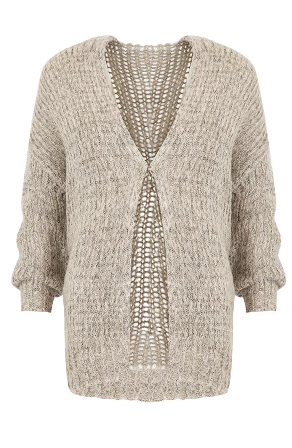 Oversized Stone Cardigan | Fashion Musthaves