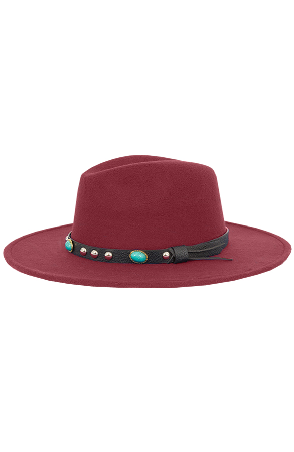 Edgy Hat Bordeaux | Fashion Musthaves