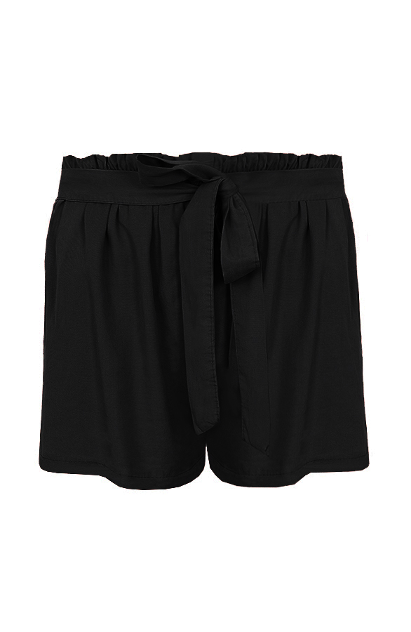 Strik Short Zwart | fashionmusthaves.nl