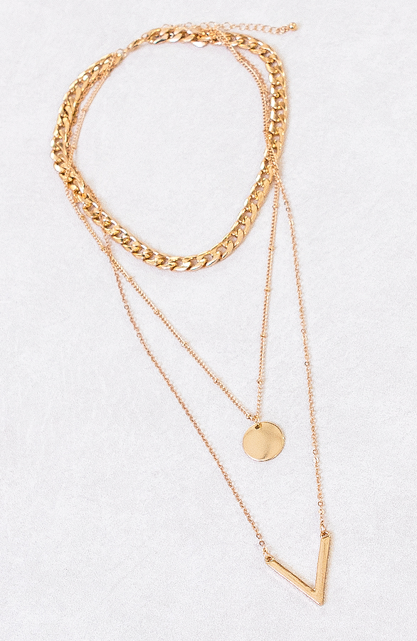 Laagjes Ketting Goud Limited | fashionmusthaves.nl