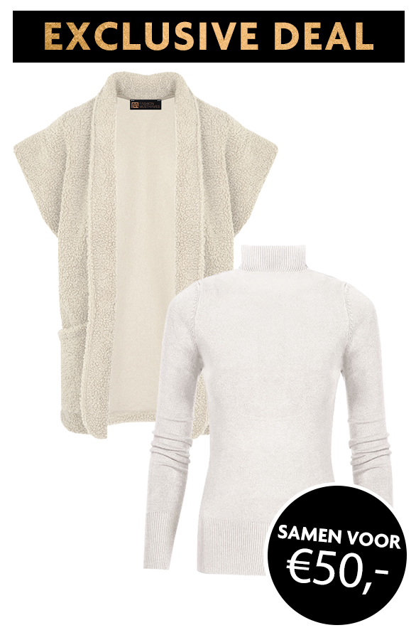 Exclusive Deal Teddy Beige Complete | Fashionmusthaves.nl