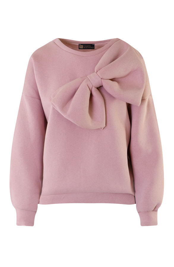 Oversized Strik Trui Dust Roze | Fashionmusthaves.nl