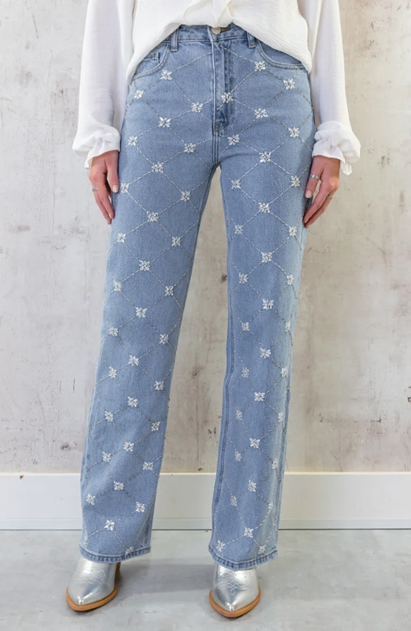 Exclusive Handmade Crystal Jeans | Fashionmusthaves.nl